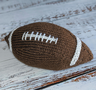 Ravelry: Football plushie pattern by Becca Norman