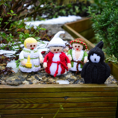 Ravelry: Charles Dickens Christmas Carol Dolls pattern by Joanna Marshall