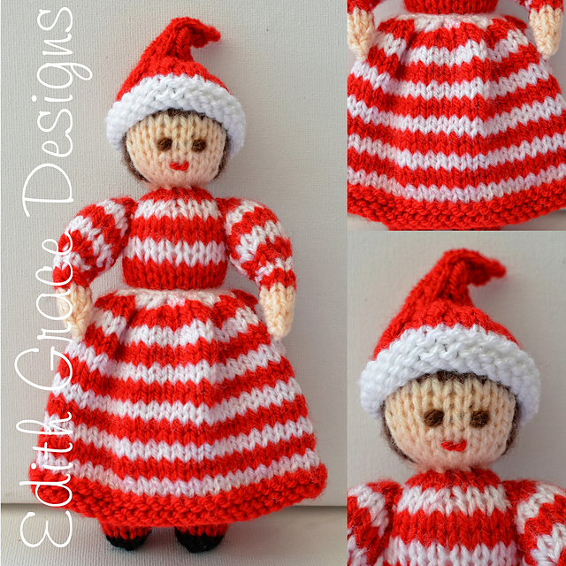 Ravelry: Christmas Elf Doll pattern by Joanna Marshall
