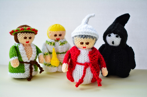 Ravelry: Charles Dickens Christmas Carol Dolls pattern by Joanna Marshall
