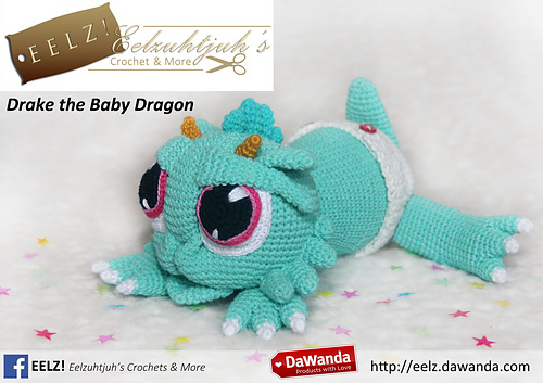 Ravelry: Drake the Baby Dragon pattern by Ilse Hoekstra