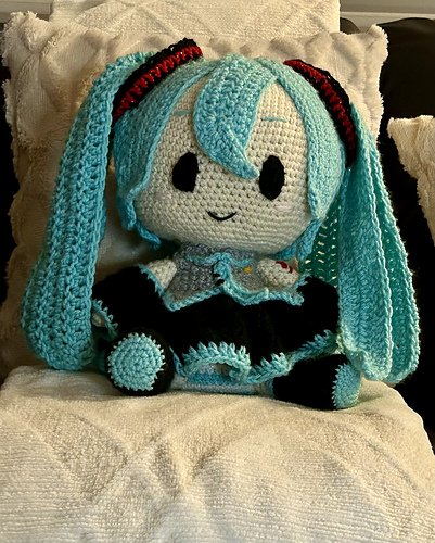 Ravelry: Hatsune Miku Plush pattern by Jordan Carroll
