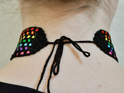 Ravelry: Woven Ribbon Choker pattern by Penolopy Bulnick