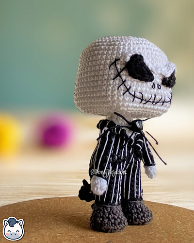 Ravelry: Jack Skellington – The Nightmare Before Christmas pattern by El pony tejedor