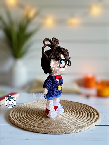 Ravelry: Conan Edogawa – Detective Conan pattern by El pony tejedor