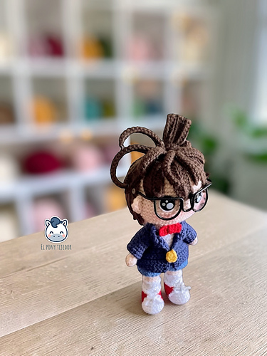 Ravelry: Conan Edogawa | Detective Conan pattern by El pony tejedor