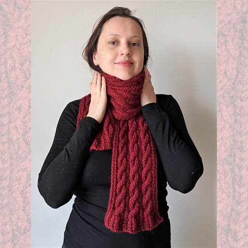 Ravelry: My First Twist Scarf pattern by Simona Varga