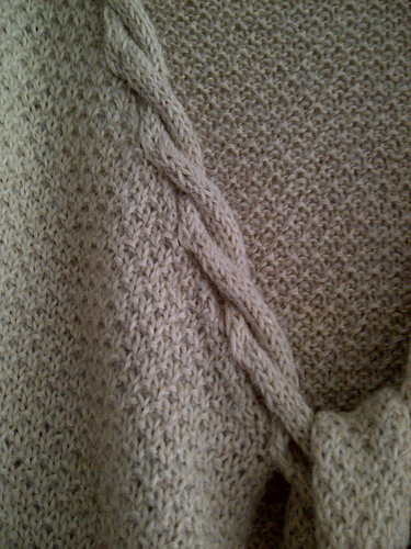 Ravelry: #04 Cable Edge Cardi pattern by Rosemary Drysdale