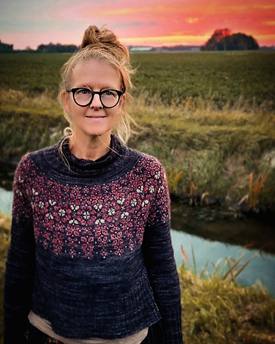 Ravelry: Hydrangea Sweater pattern by Elenor Mortensen