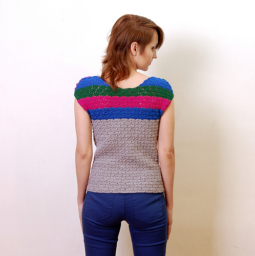 Ravelry: Drop Down Top pattern by Linda Skuja