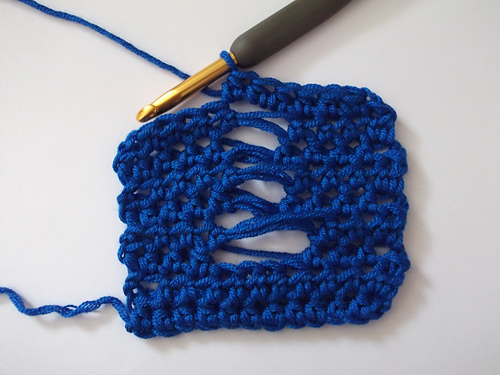 Ravelry: Shred Stitch pattern by Linda Skuja