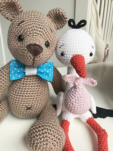 Ravelry: Lucky the Stork pattern by Elif Tekten