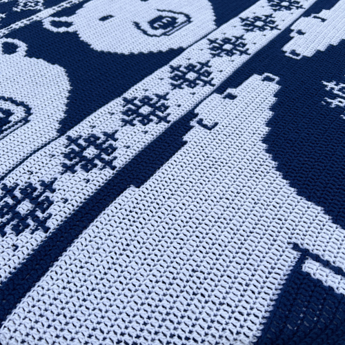 Ravelry: Pole to Pole Mosaic Blanket pattern by Elimee Designs