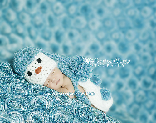 Ravelry: Snowman - Cuddle Cape Set- Nb Prop pattern by Elisabeth Spivey