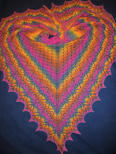Ravelry: shawl Princess Irene pattern by Filinkova Alisa