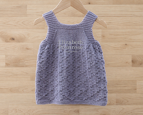 Ravelry: P188 Diamond Lattice Dress pattern by Elizabeth Primrose Patterns