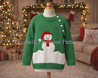 Ravelry: Snowman Jumper Knitting Pattern P177 pattern by Elizabeth ...