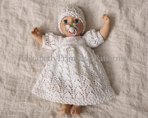 Ravelry: Horseshoe Lace Dress & Hat Knitting Pattern P54 pattern by ...