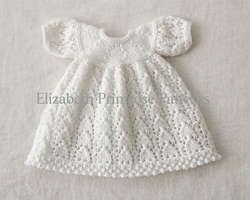 Ravelry: Horseshoe Lace Dress & Hat Knitting Pattern P54 pattern by ...