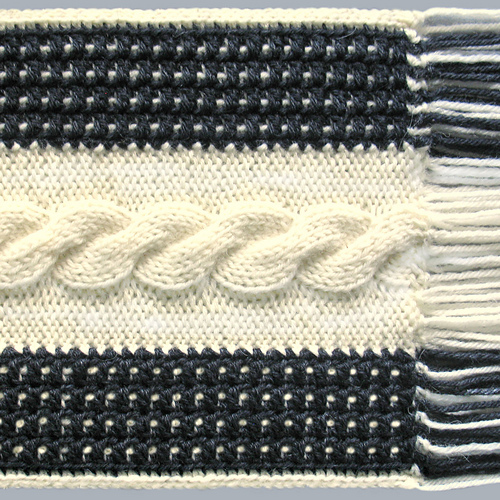 Ravelry: Cable Mosaic Combo pattern by Elizabeth Ragsdale