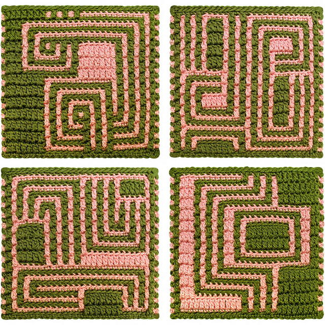 Ravelry: Mosaic Midcentury Modern pattern by Elizabeth Ragsdale