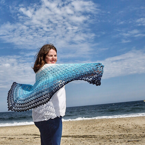 Ravelry: Paradise Island Shawl pattern by Elisa DeSena