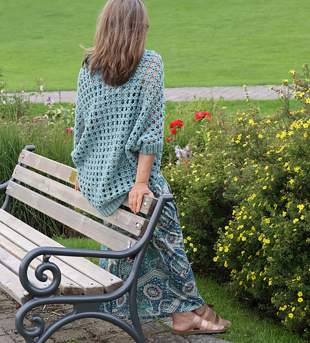 Ravelry: Shrug „Beautiful Day“ pattern by Elke Eder Design