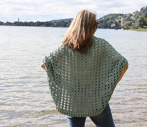 Ravelry: Shrug „Beautiful Day“ pattern by Elke Eder Design