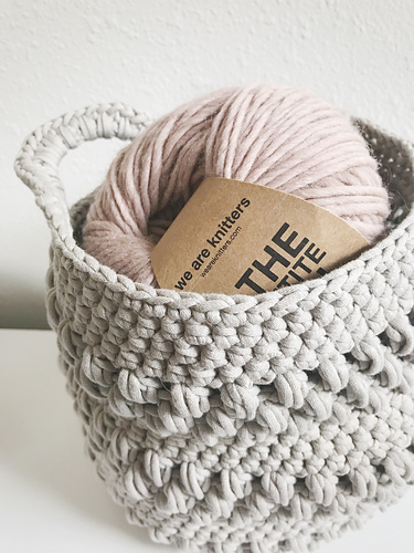 Ravelry: The Bubble Basket pattern by Ellen Bergmann