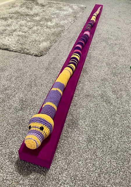 Ravelry: Skylar Temperature Snake 2022 pattern by Ellie Mcsweeney