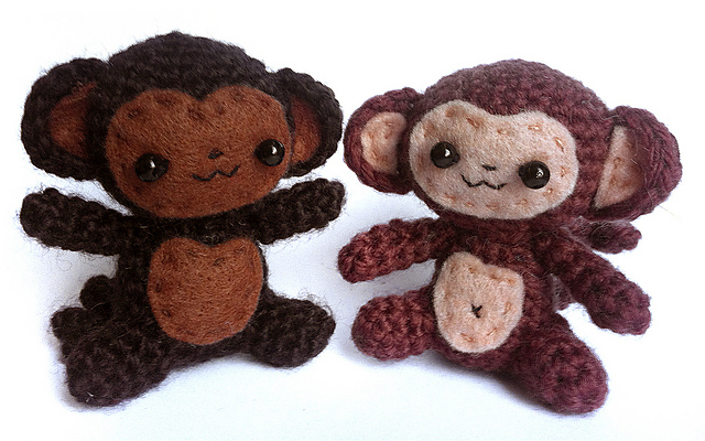 Ravelry: Munkee Monkey Crochet Pattern pattern by Emma Woollard