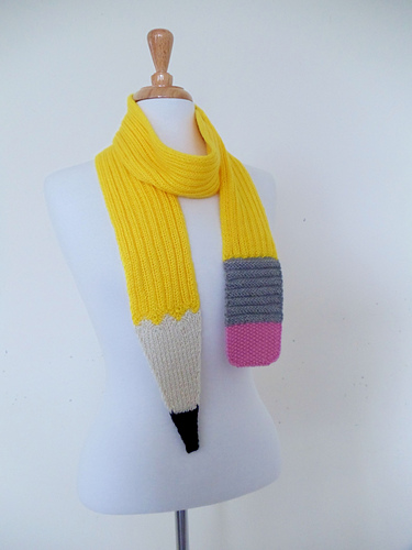 Ravelry: Pencil Scarf - Sinuous pattern by Alice Humbracht