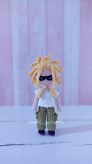 Ravelry: YAGI TOSHINORI/ALL MIGHT pattern by Isabel Rodríguez