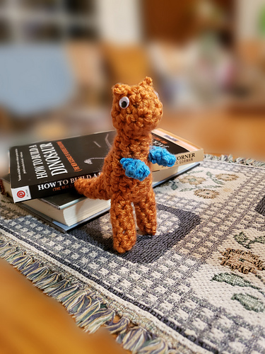 Ravelry: Carnotaurus Dinosaur pattern by Emily Armadillo