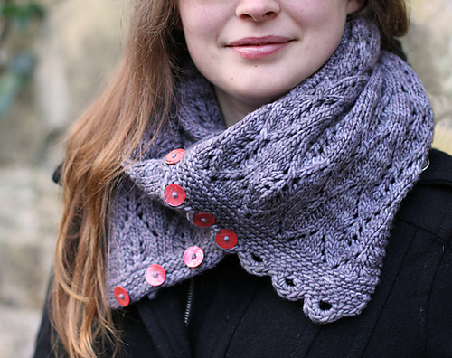 Ravelry: Gothic Lace Cowl pattern by tincanknits