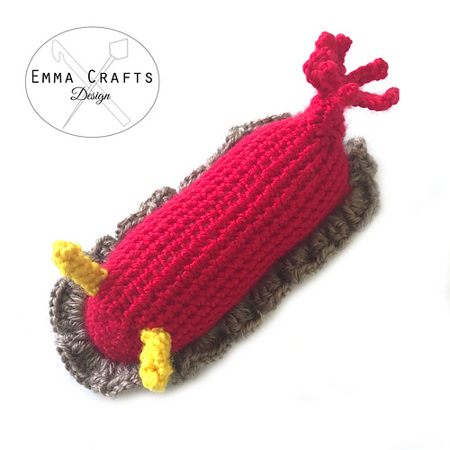 Ravelry: Naiad the Nudibranch pattern by Emma McFarlane
