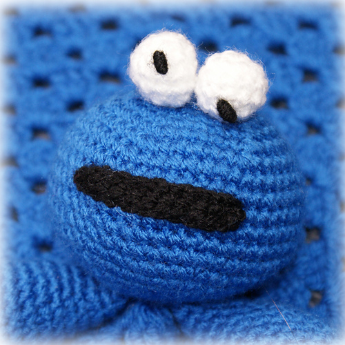 Ravelry: Cookie Monster Comforter pattern by Emma Moss