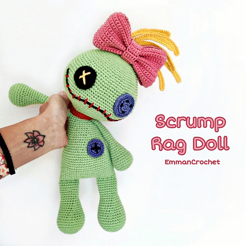 Ravelry: Scrump Rag Doll pattern by Emman Crochet