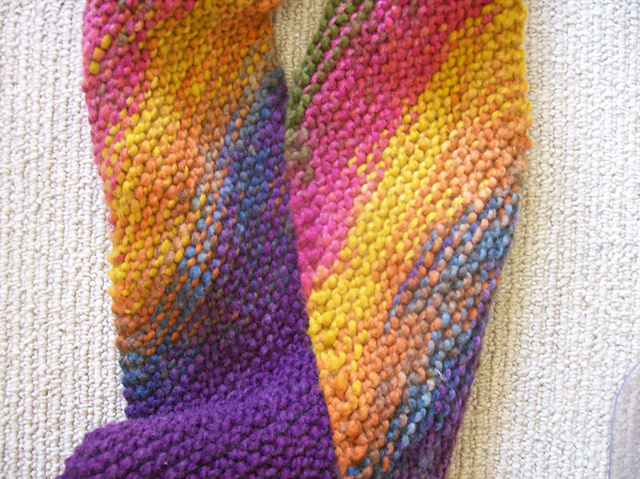 Ravelry: Diagonal Scarf pattern by Estelle Designs