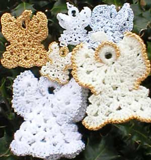 Ravelry: Christmas Shell Angel pattern by Helen Free