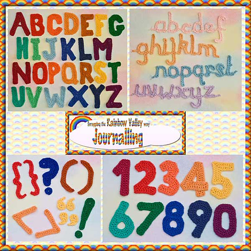 Ravelry: Scrapbooking Journalling pattern by Helen Free