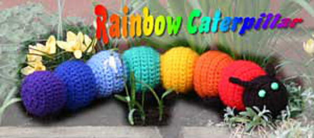 Ravelry: Rainbow caterpillar pattern by Helen Free