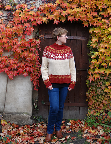 Ravelry: Snowy Forest Sweater pattern by Home of Cords