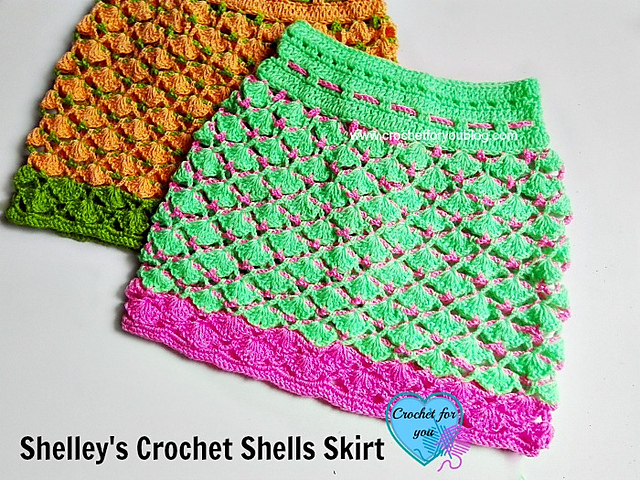 Ravelry: Shelley’s Shells Skirt pattern by Erangi Udeshika
