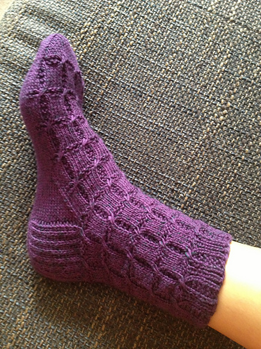 Ravelry: Jewel Socks pattern by Valerie Hobbs