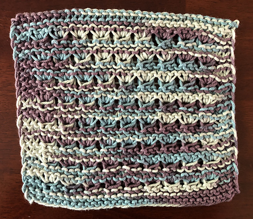 Ravelry: Royal Treatment: Little Crowns Dishcloth pattern by Erica Emery