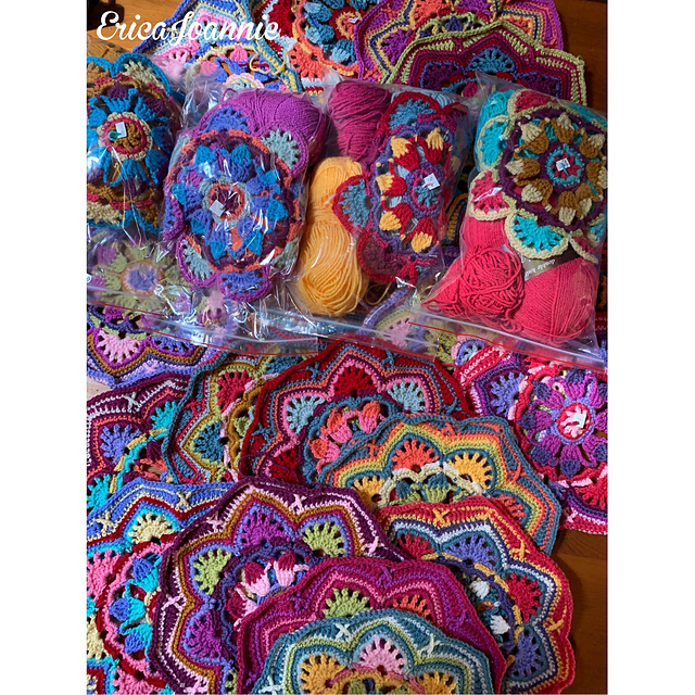 Ravelry: EricaJoannie's My Persian Tiles Blanket