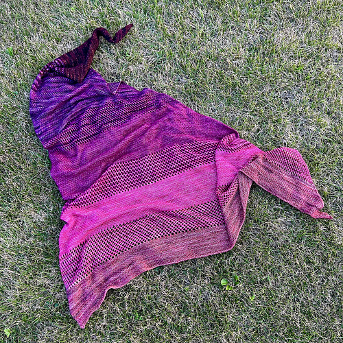 Ravelry: Shawl In Reverse pattern by Erin Gates