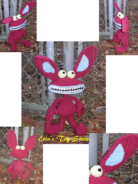 Ravelry: Ickis pattern by Erin Scull