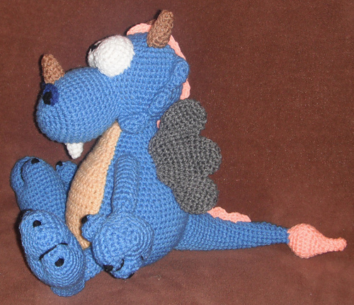 Ravelry: Snuggles the Dragon pattern by Erin Scull